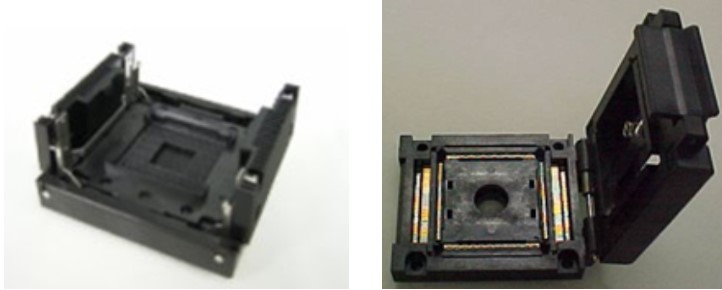 The surface mounting method of IC sockets Explanation of terminal shape ...